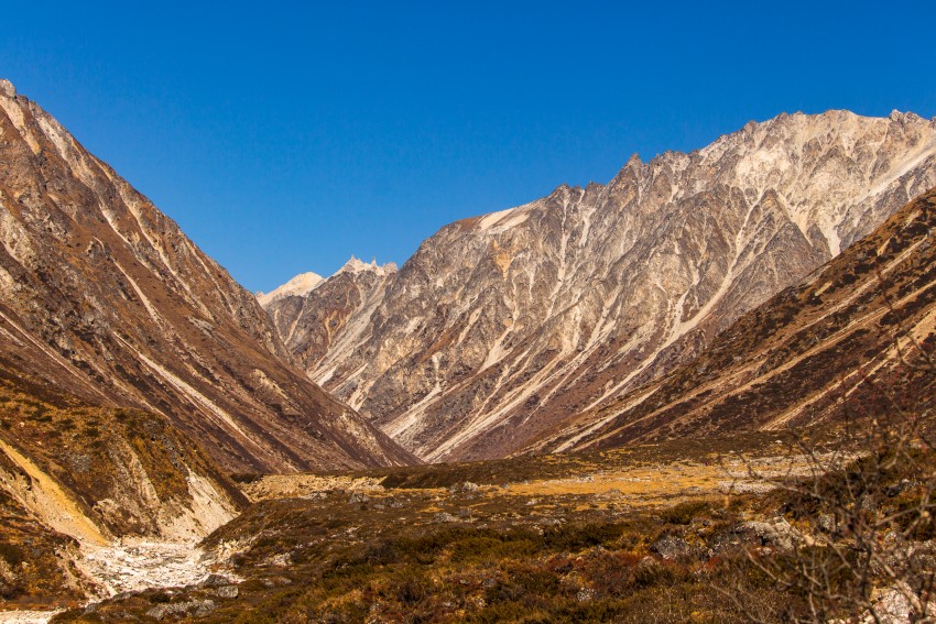 China landscape from border above Lapchi - Photo #1945 - #photoNepal